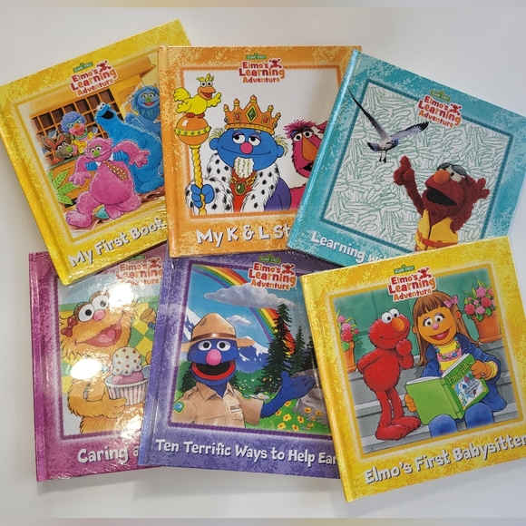 Sesame Street | Toys | Sesame Street 6 Pack Elmos Learning Adventure ...